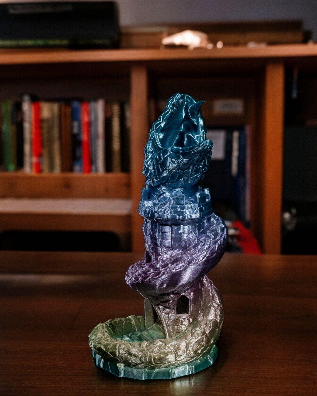 Basilisk Snake Dice Tower - Etsy