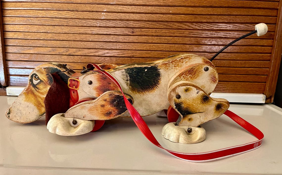 Fisher Price Snoopy Pull Toy - Etsy