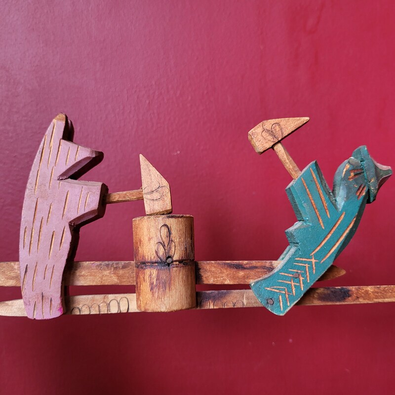 Vintage Wood Toys - Etsy