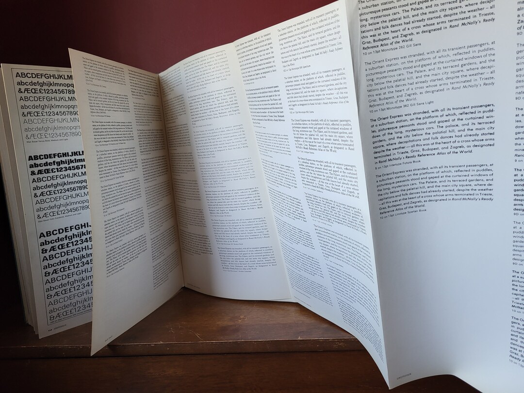 An Altas of Typeforms 1968 First American Edition Ex Library - James ...