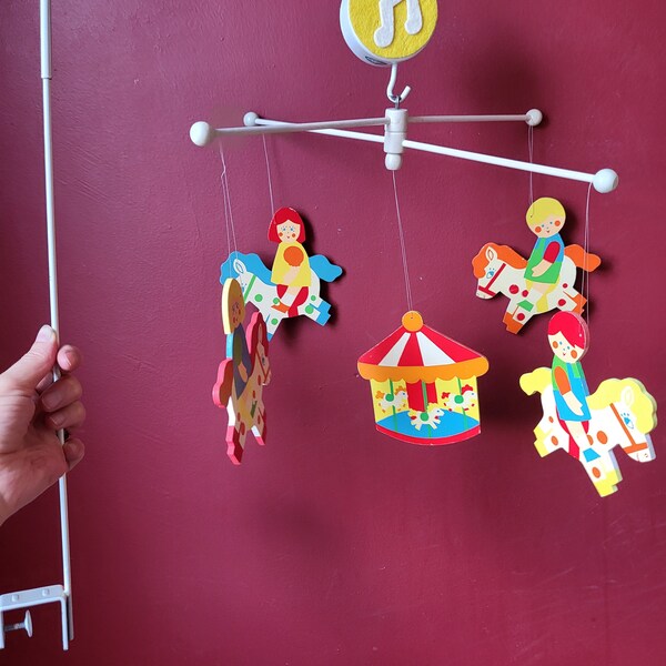 Vintage Crib Mobile - Etsy