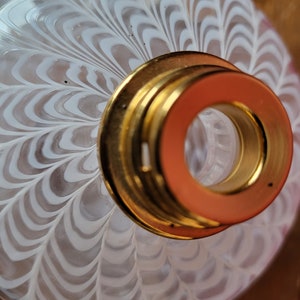 Home Fragrance Lamp, Art Glass Diffuser With Wick Light and Blow It Out ...