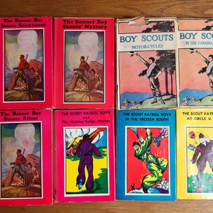 Boy Scouts Adventure Stories Collection of 24 Vintage Books 1911-1933 ...