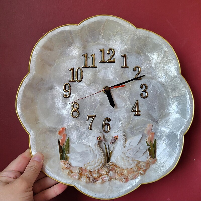 Seashell Clock - Etsy