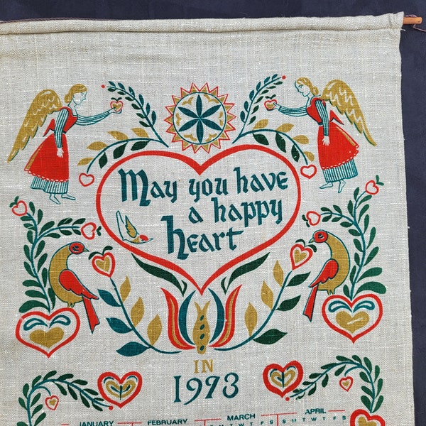 Fabric Calendar - Etsy