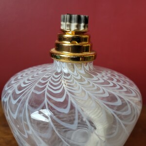 Home Fragrance Lamp, Art Glass Diffuser With Wick Light and Blow It Out ...