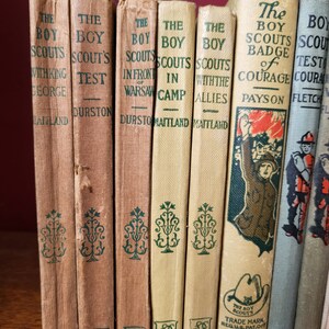 Boy Scouts Adventure Stories Collection of 24 Vintage Books 1911-1933 ...