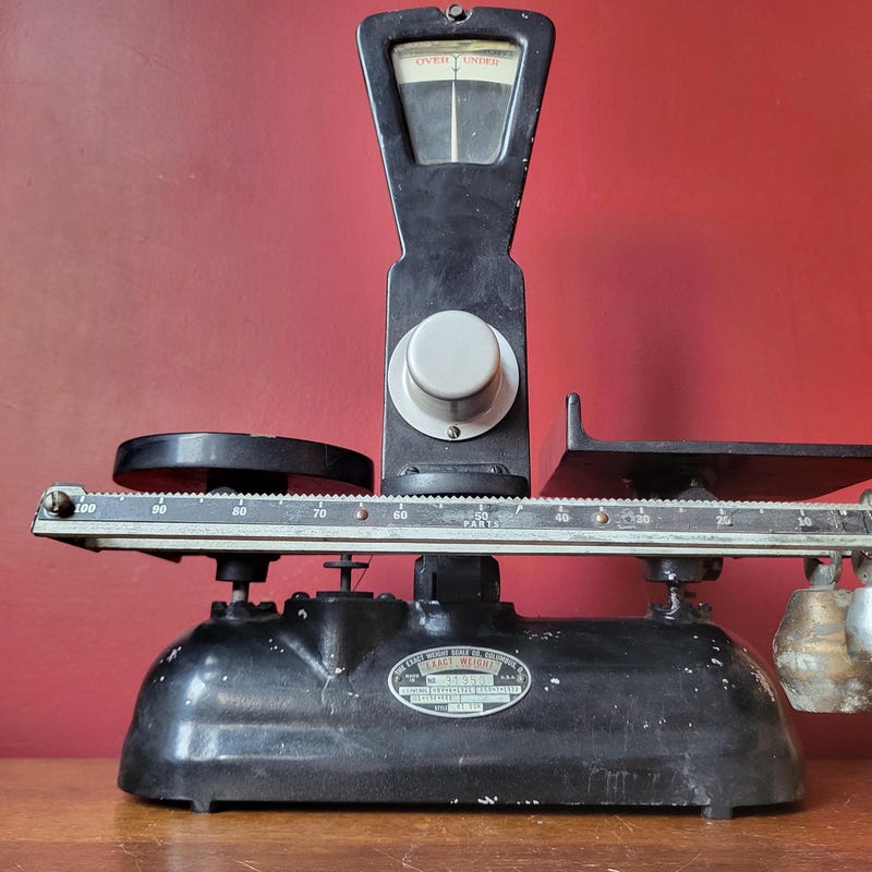 Old Antique Scales & Weights - Etsy