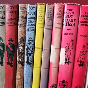 Boy Scouts Adventure Stories Collection of 24 Vintage Books 1911-1933 ...