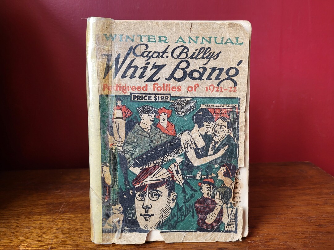 1921 22 Winter Annual Capt. Billys Whiz Bang Pedigreed Follies of 1921 ...