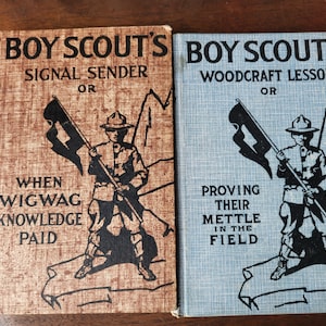 Boy Scouts Adventure Stories Collection of 24 Vintage Books 1911-1933 ...