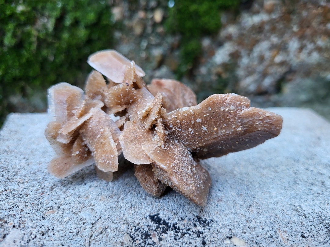 Sand Gypsum, With Brown Inclusions Sulfite Mineral, Crystal Specimen - Etsy