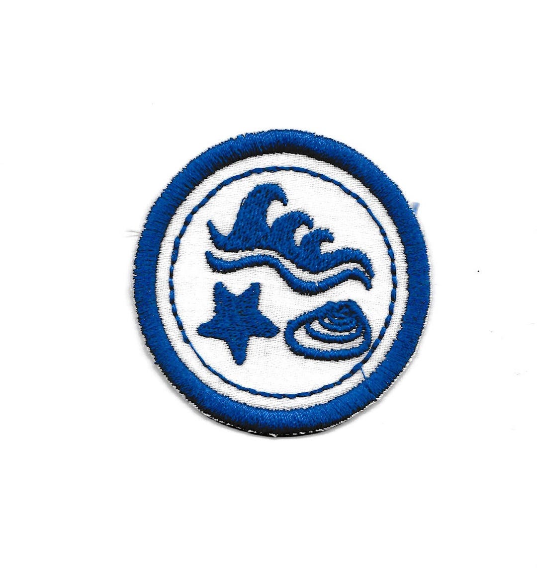 2" Seashell Hunter Merit Badge, Patch! Any Color Combo! Custom Made! - Etsy