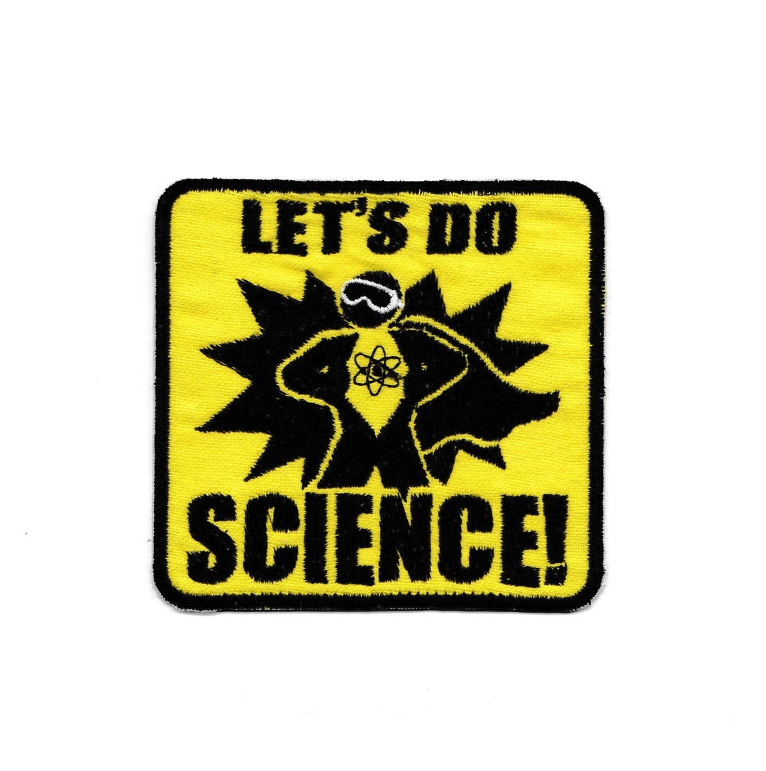 Science Superhero Patch, Any Color Combo! Custom Made! - Etsy
