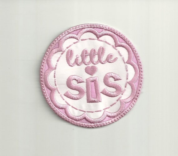 Little Sis Patch Any Color Combo Custom Made | Etsy