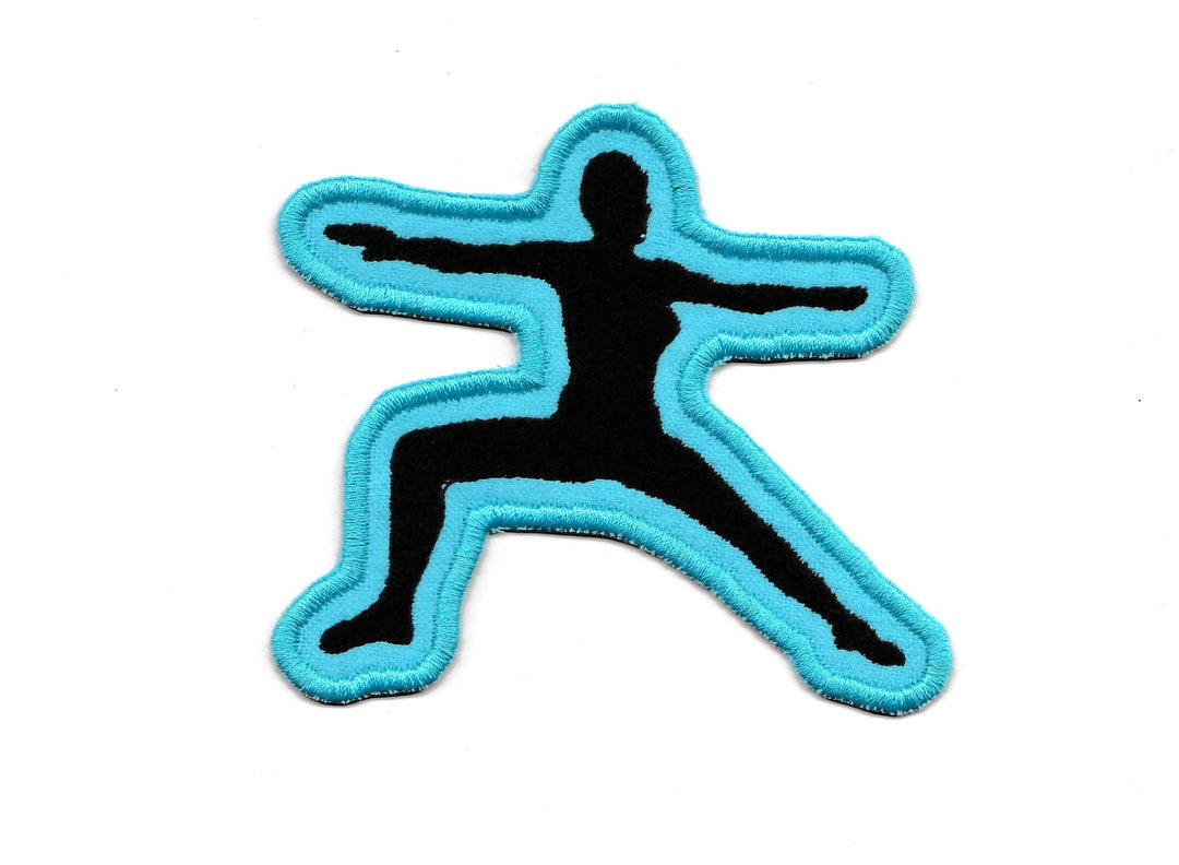 Yoga Silhouette Patch! Custom Made! - Etsy