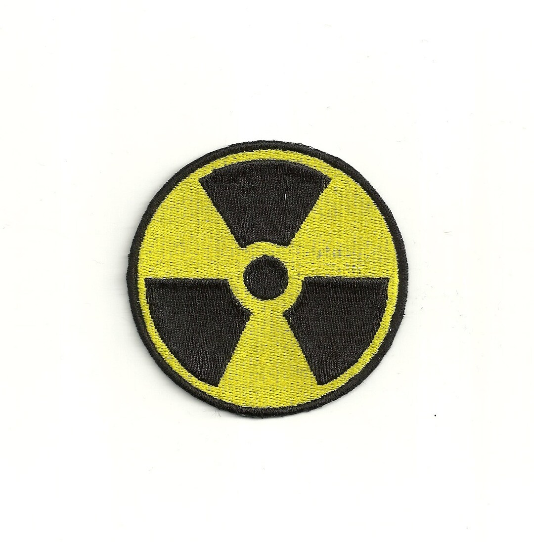 Radioactive Sign Patch! Custom Made! - Etsy