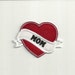 I Heart Mom Tattoo Patch Custom Made AP13 | Etsy
