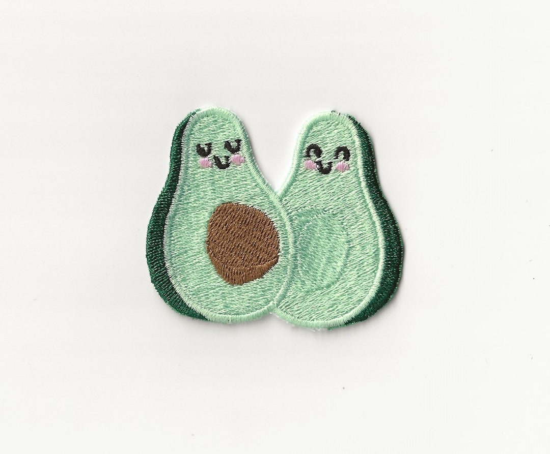 Kawaii Avocado Patches! Multiple Sizes, Custom Made! F6 - Etsy