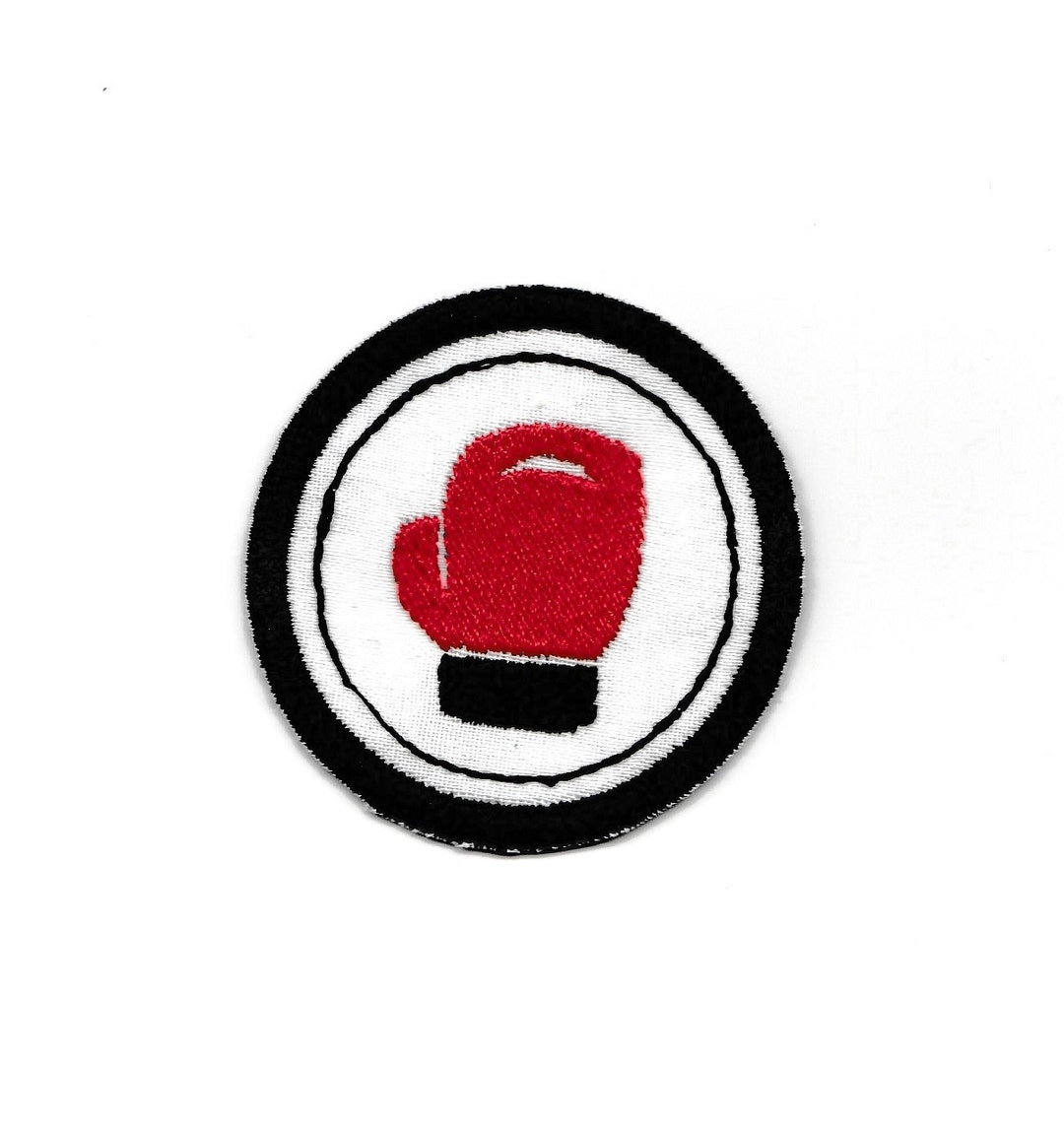 2" Boxing Merit Badge, Patch! Any Color Combo! Custom Made! - Etsy