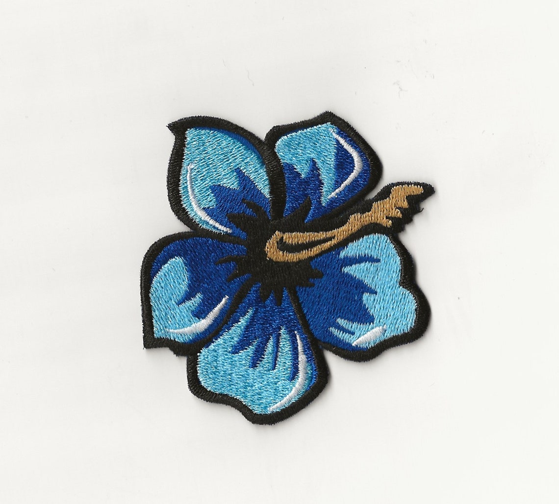 Hibiscus Flower Patch Custom Made | Etsy