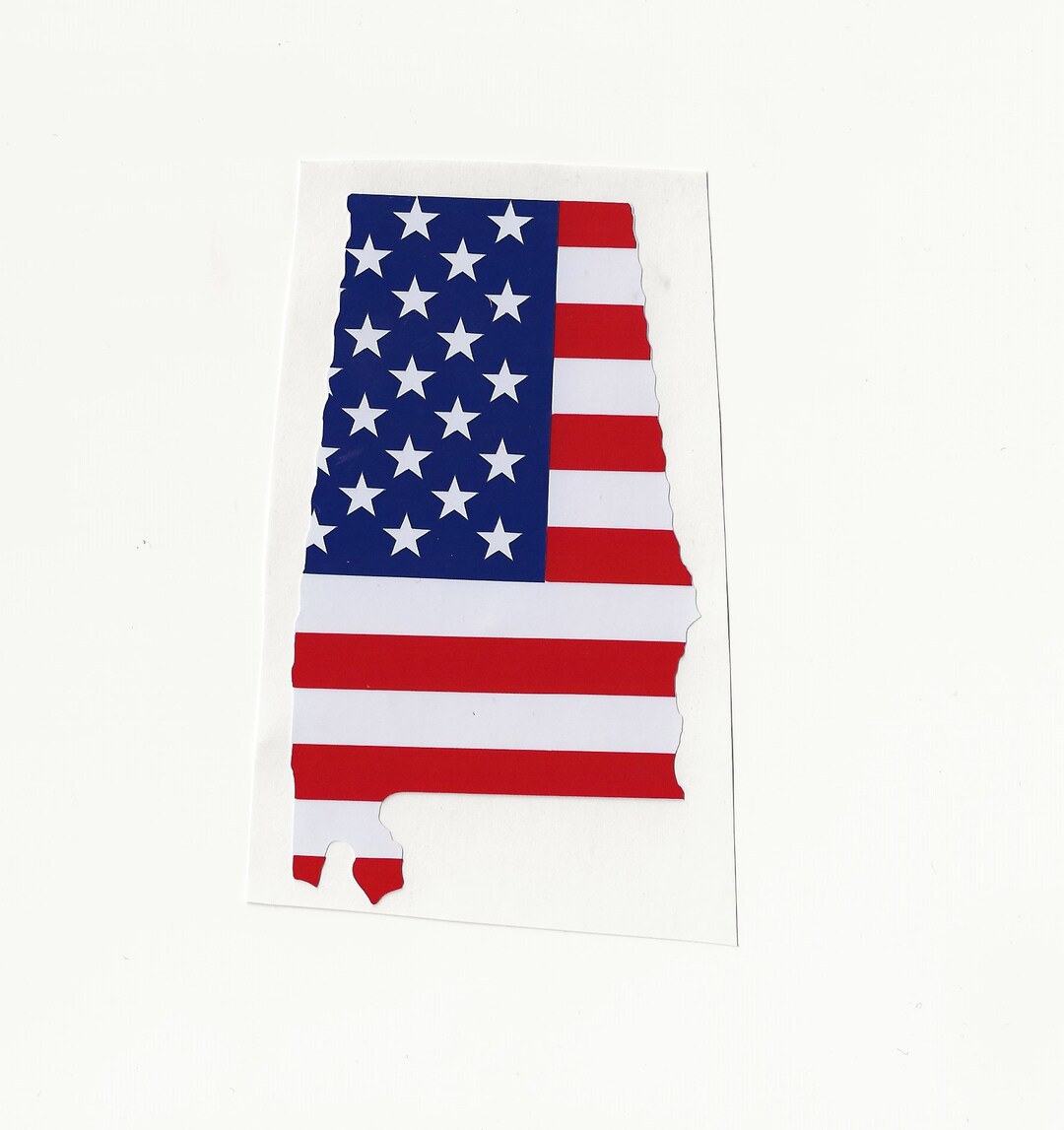 Alabama American Flag, Vinyl Decal! Multiple Sizes Custom Made! - Etsy