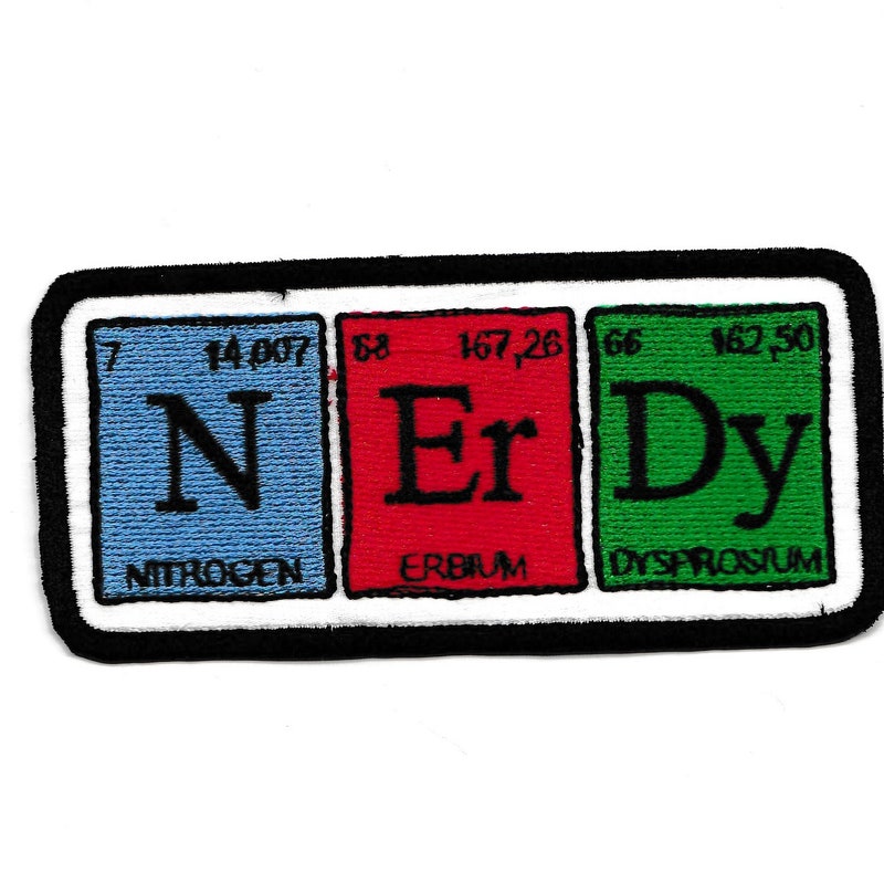 Nerdy Patches - Etsy
