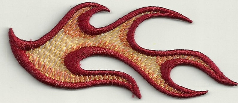 Flames Patch! Custom Made! - Etsy