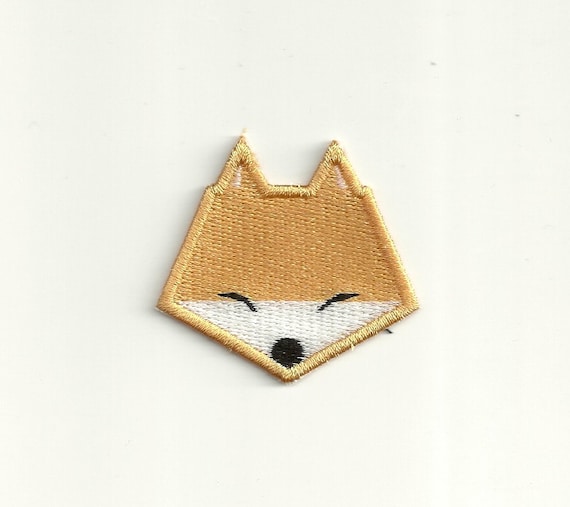 Cute Fox Face Patch Custom Made | Etsy