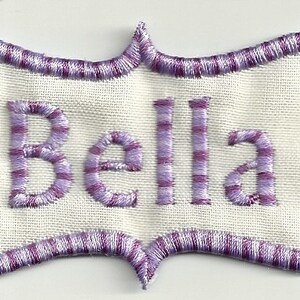 Your Name in a Frame 3, Variegated Threads. Custom Made! AP41 - Etsy