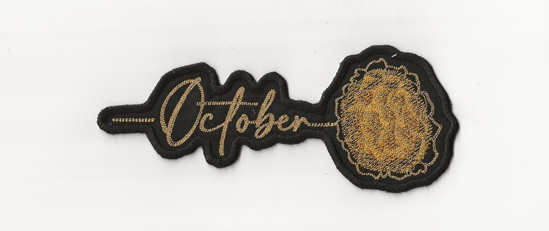 October Birth Flower, Marigold Patch! Custom Made! AP144 - Etsy