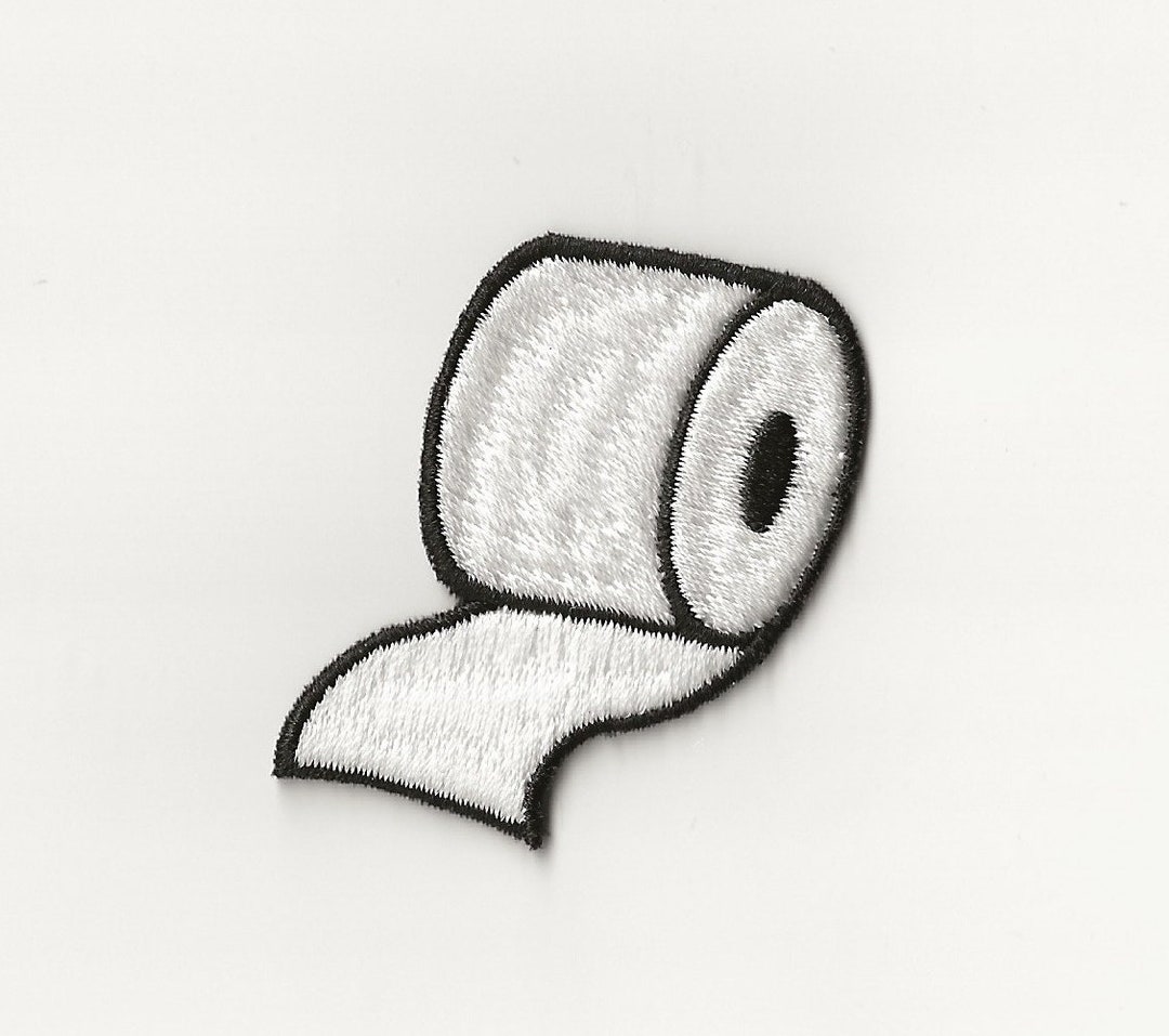 2.5" Toilet Paper Roll Patch! Custom Made! - Etsy