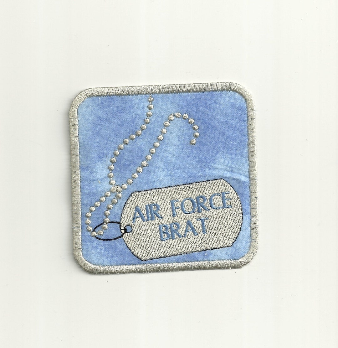 Air Force Brat Patch! Any Color! Custom Made! - Etsy