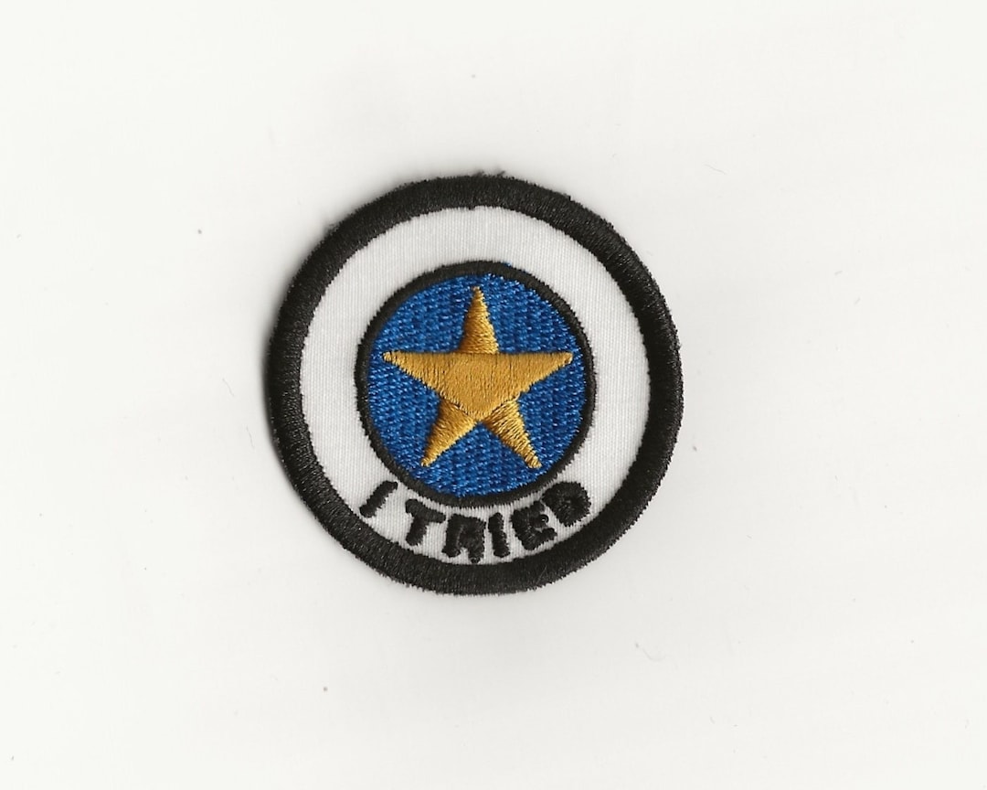 2" I Tried Merit Badge, Patch! Any Color Combo! Custom Made! - Etsy