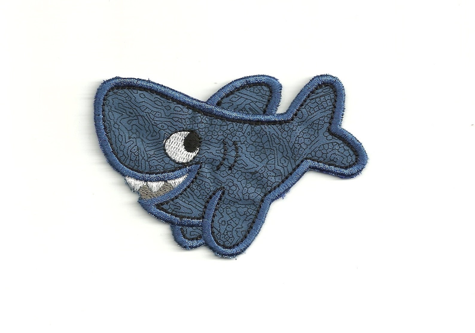 Cartoon Shark Patch Custom Made AP139 - Etsy