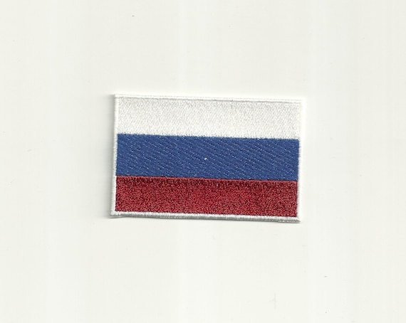 Russian Flag Patch Custom Made | Etsy
