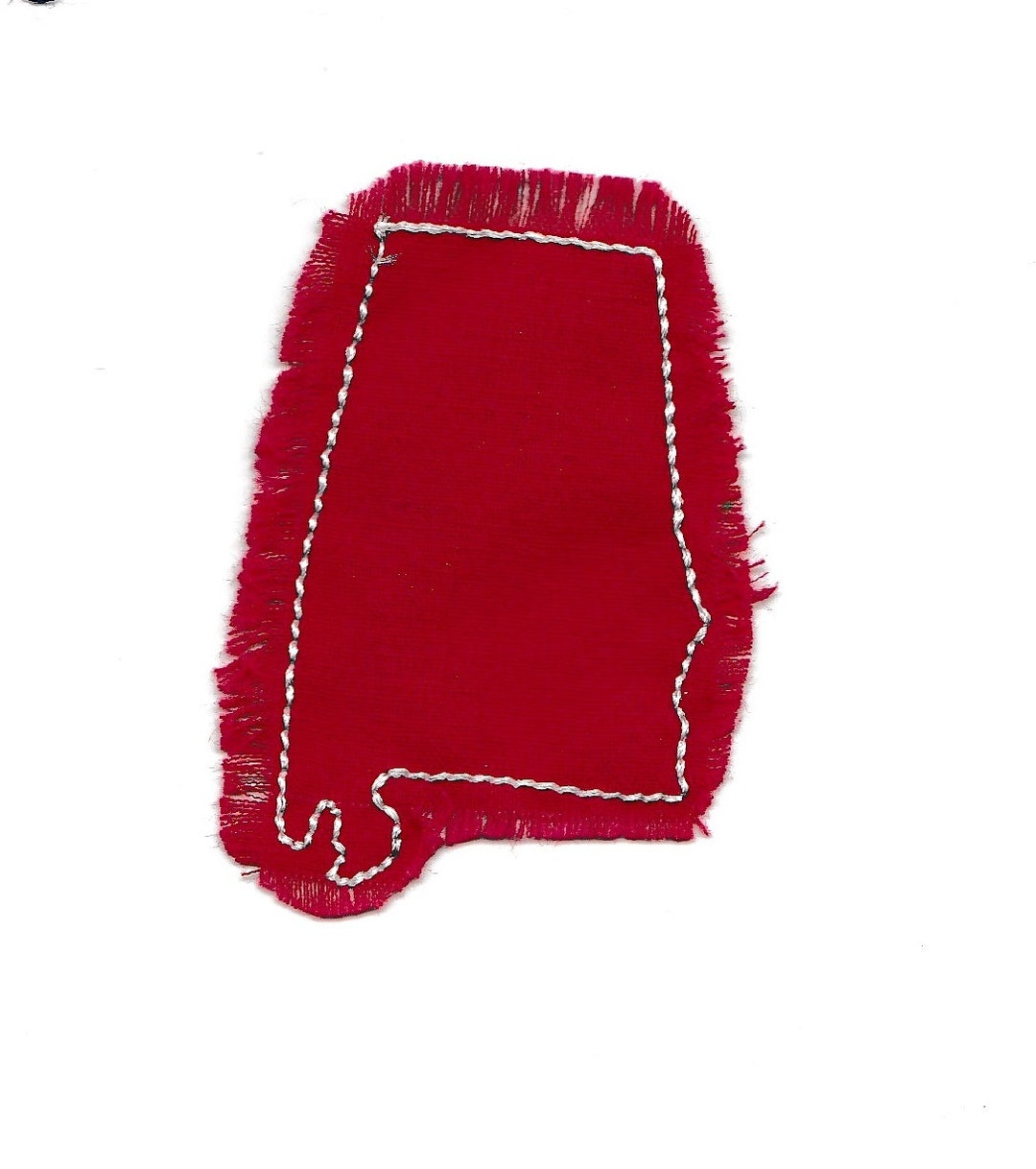 Distressed Alabama State Patch! Small Custom Made! - Etsy