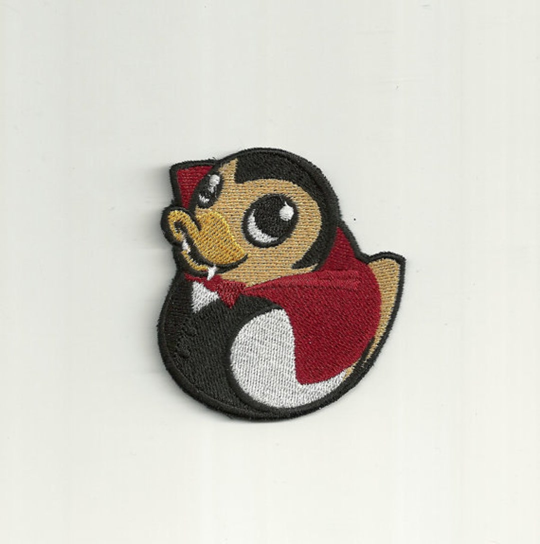 Count Duckula, Rubber Duckie Patch! Custom Made! - Etsy