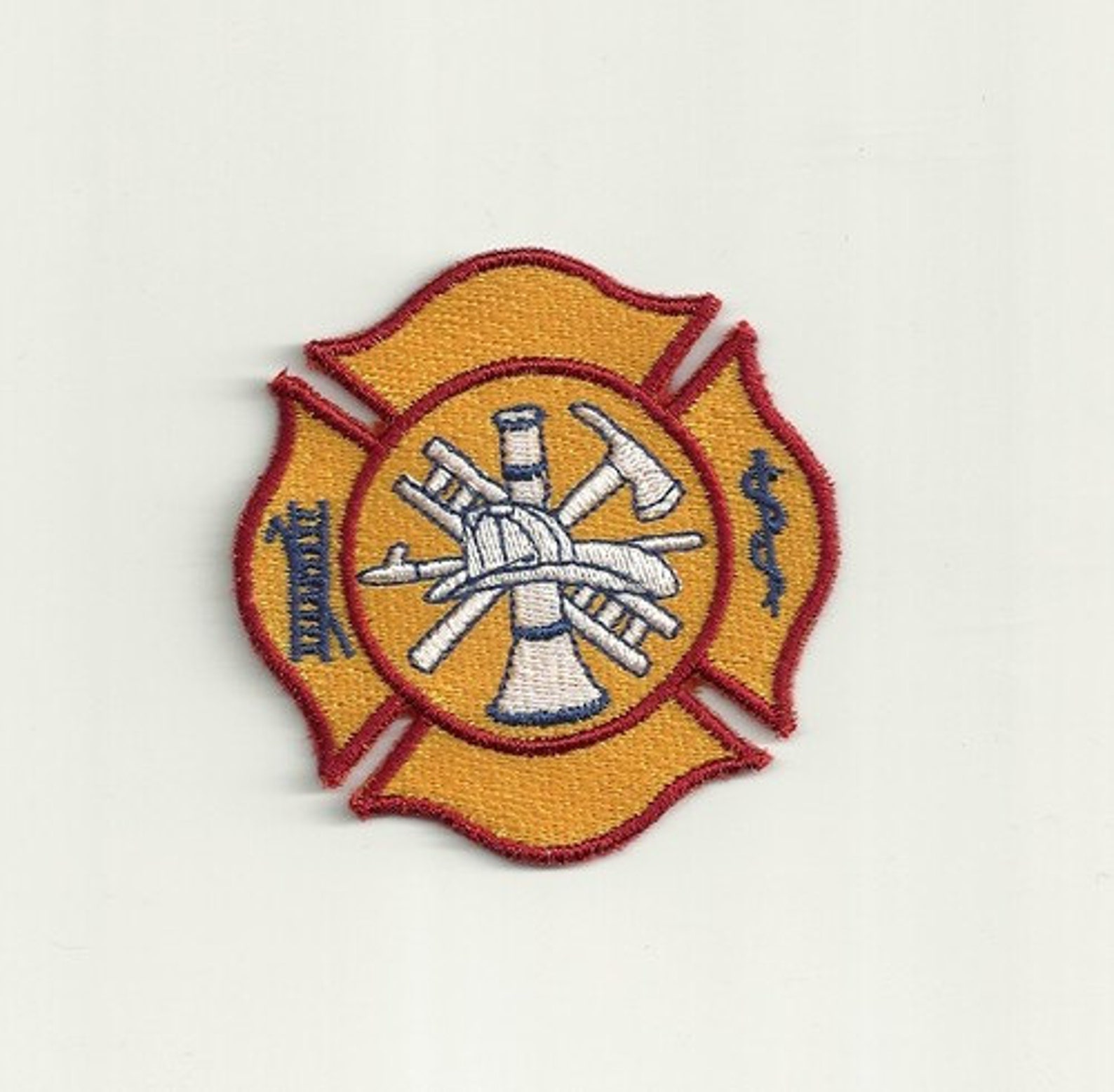 Play Firefighter Badge Patch Custom Made | Etsy