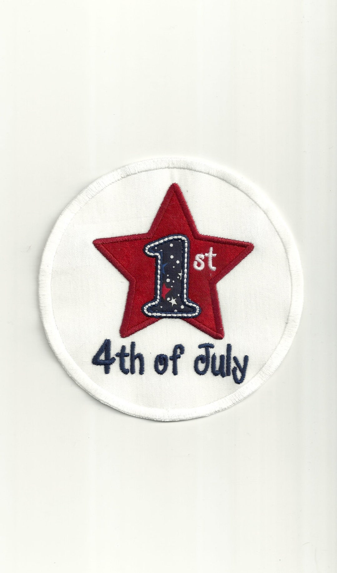 1st Fourth of July, Patch! Custom Made! - Etsy