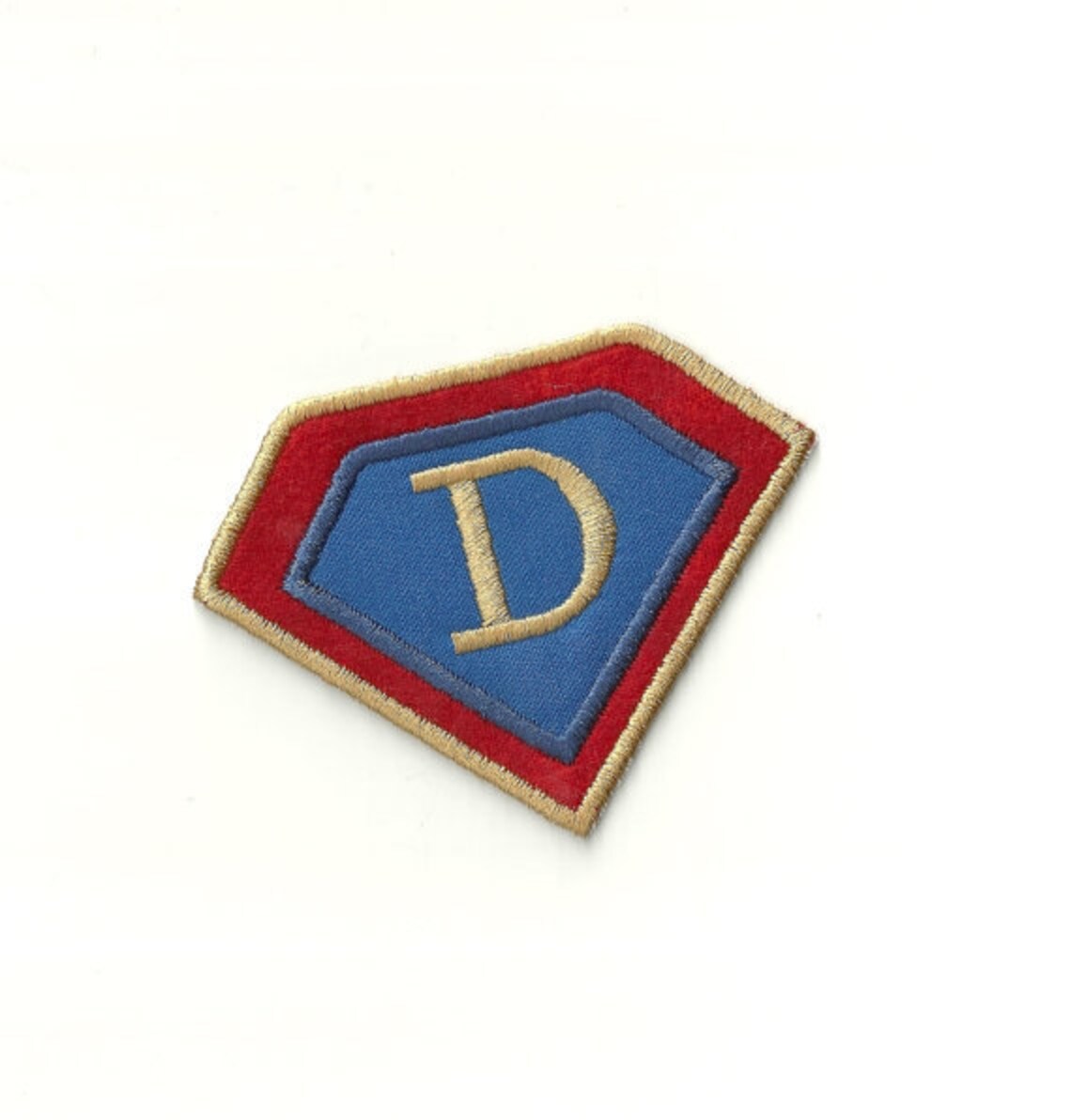 Your Initial on a Superhero Crest, Any Color! Custom Made! - Etsy