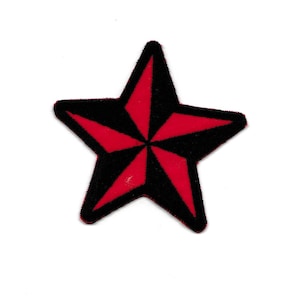Punk Style Star Patch Custom Made | Etsy