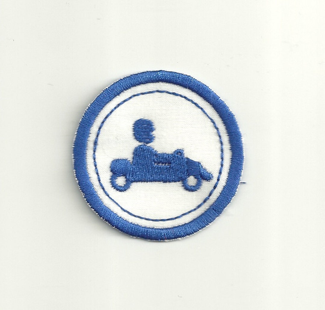 2" Go Cart Merit Badge, Patch! Any Color Combo! Custom Made! - Etsy