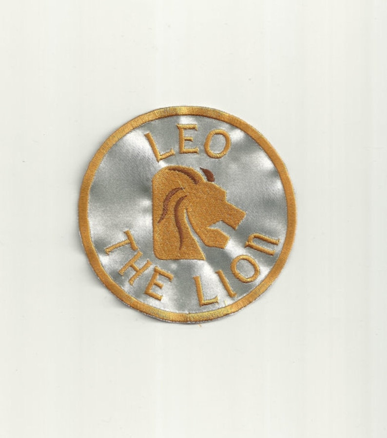 Leo the Lion Zodiac Patch Custom Made AP144 - Etsy