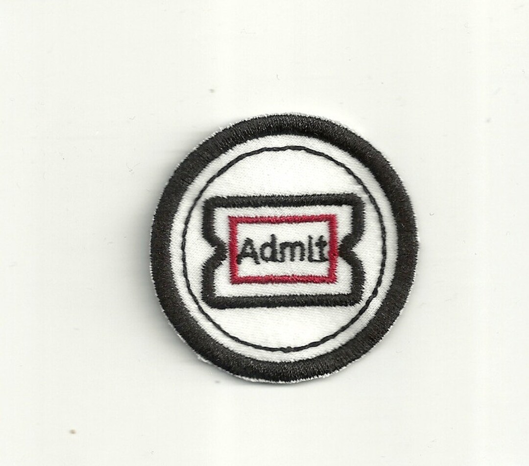 2" Movie Buff Merit Badge, Patch! Any Color Combo! Custom Made! - Etsy