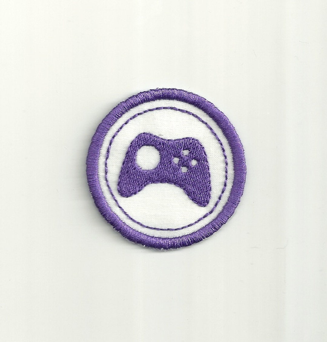 2" Gamer Merit Badge, Patch! Any Color Combo, Custom Made! - Etsy