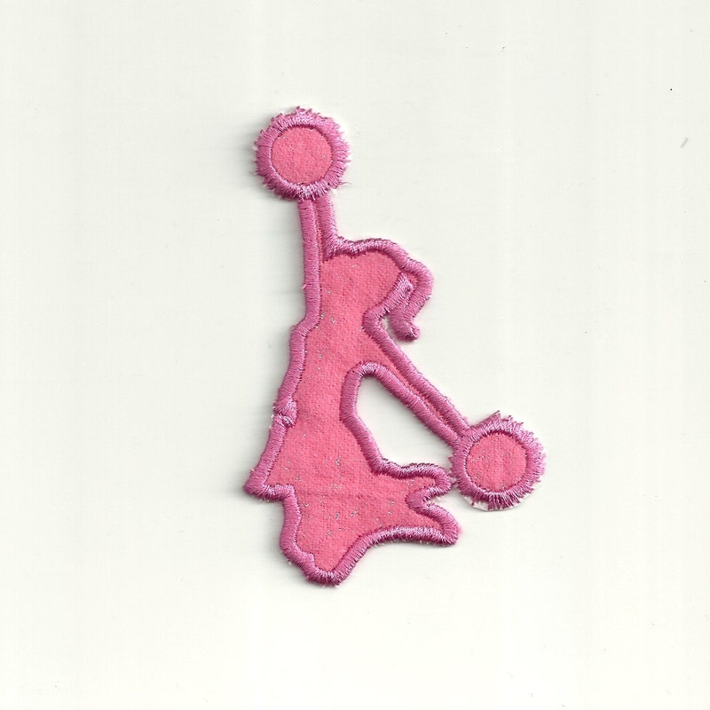 Cheerleader Applique - Etsy