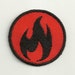 Small, Fire Sign Patch! Custom Made! - Etsy