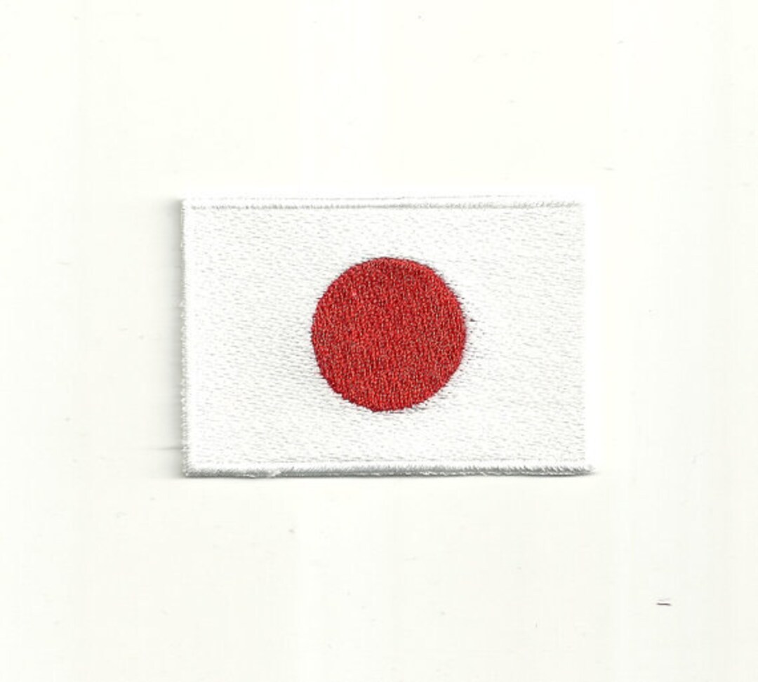 Flag of Japan Patch Custom Made! - Etsy