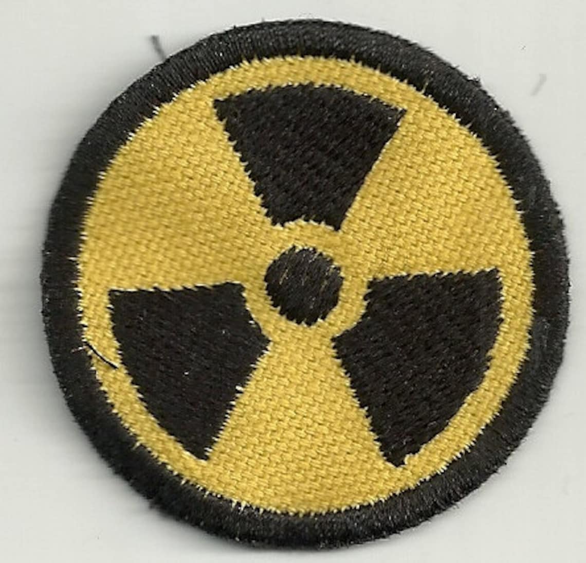 Small Radioactive Sign Patch Custom Made - Etsy
